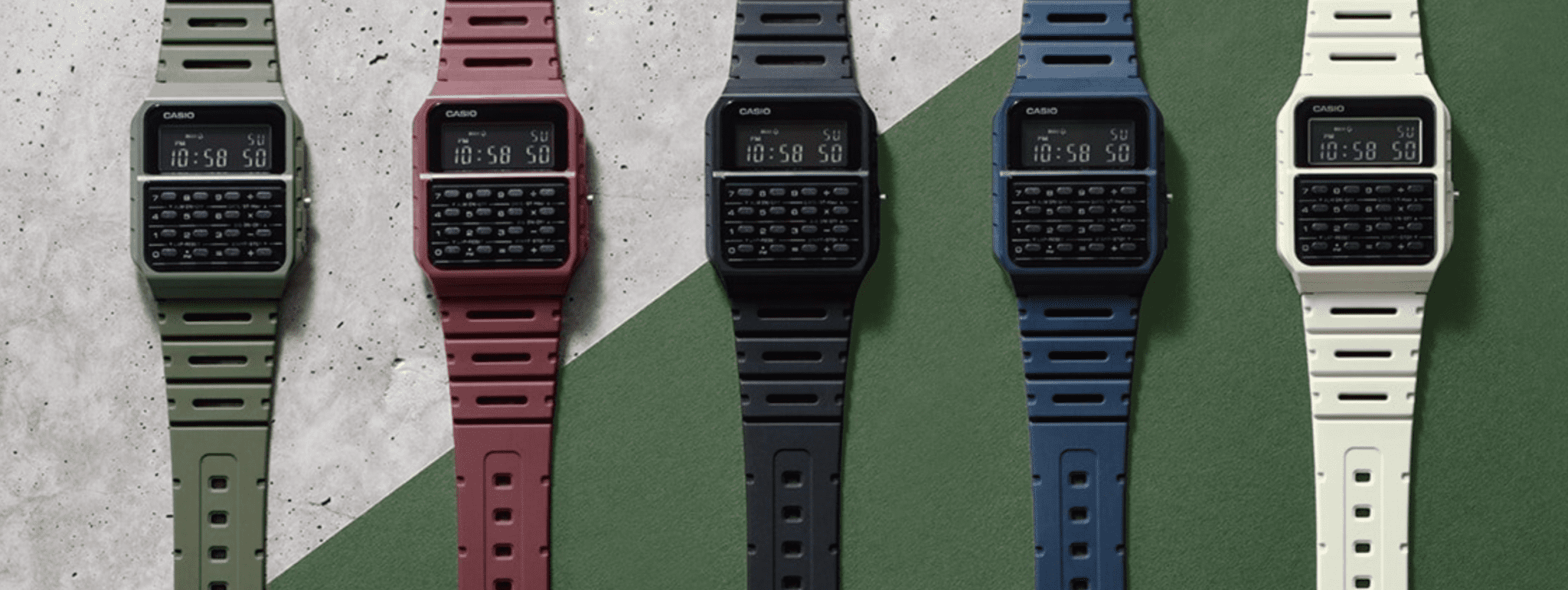 Casio vintage ressort sa mythique montre calculatrice des années 80 ...