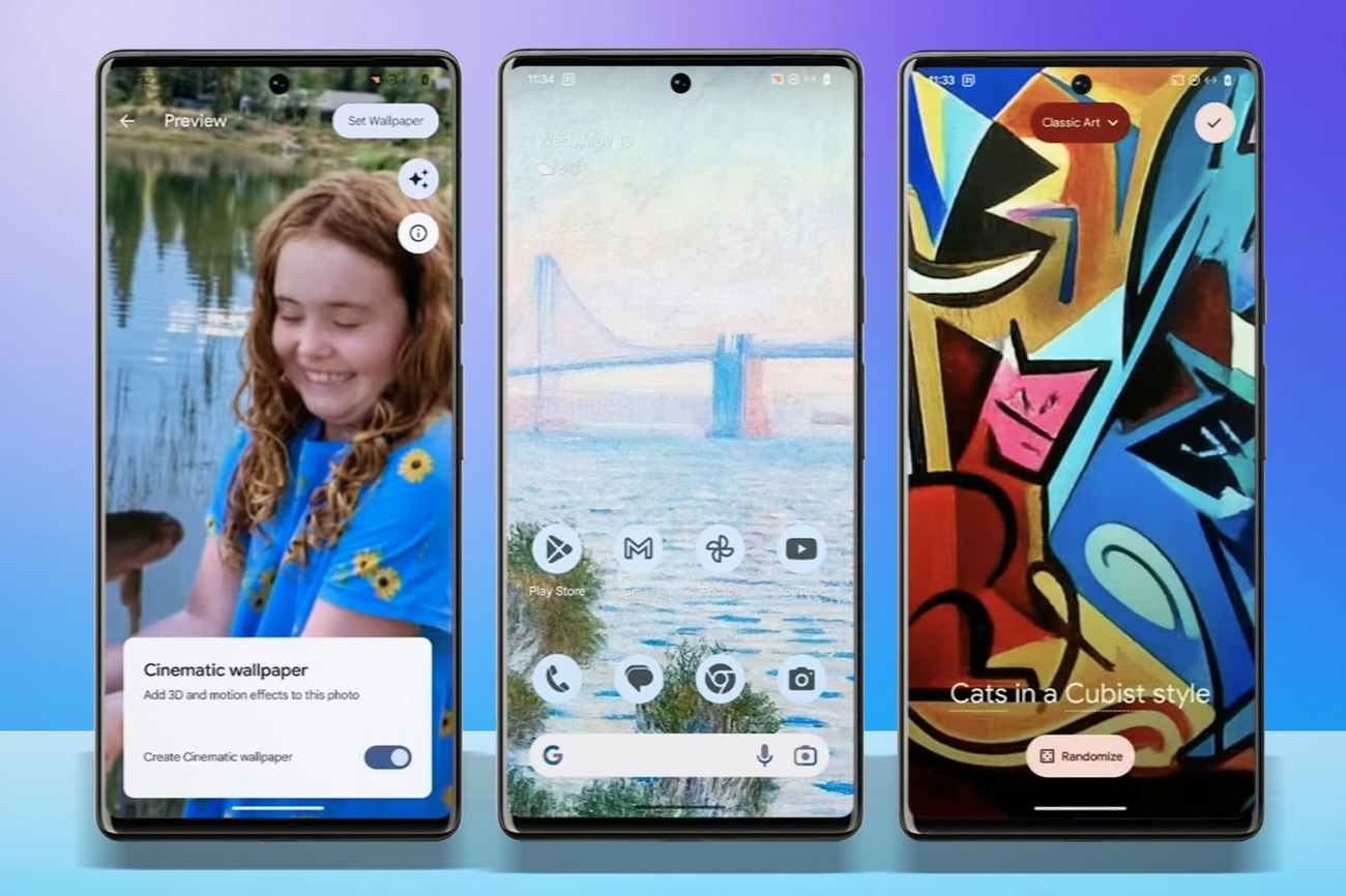 Android 14 vous permet de créer des fonds d'écran… originaux